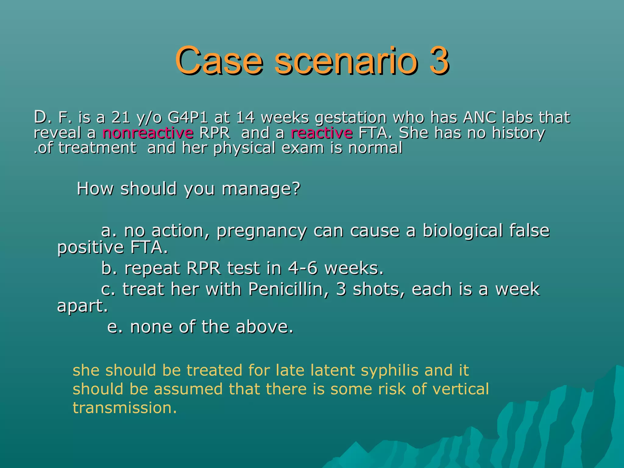 Syphilis in pregnancy-final_version | PPT