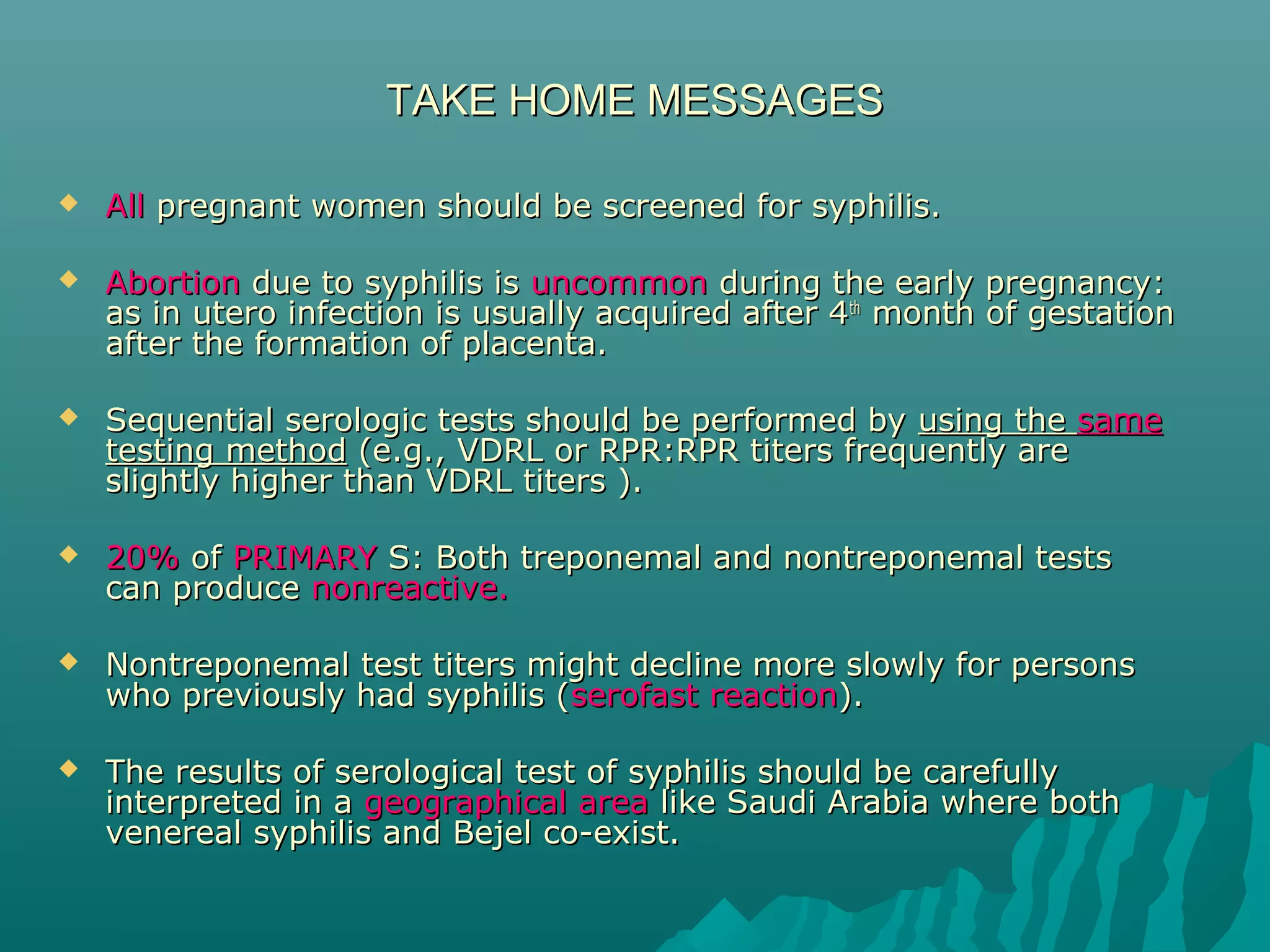 Syphilis in pregnancy-final_version | PPT