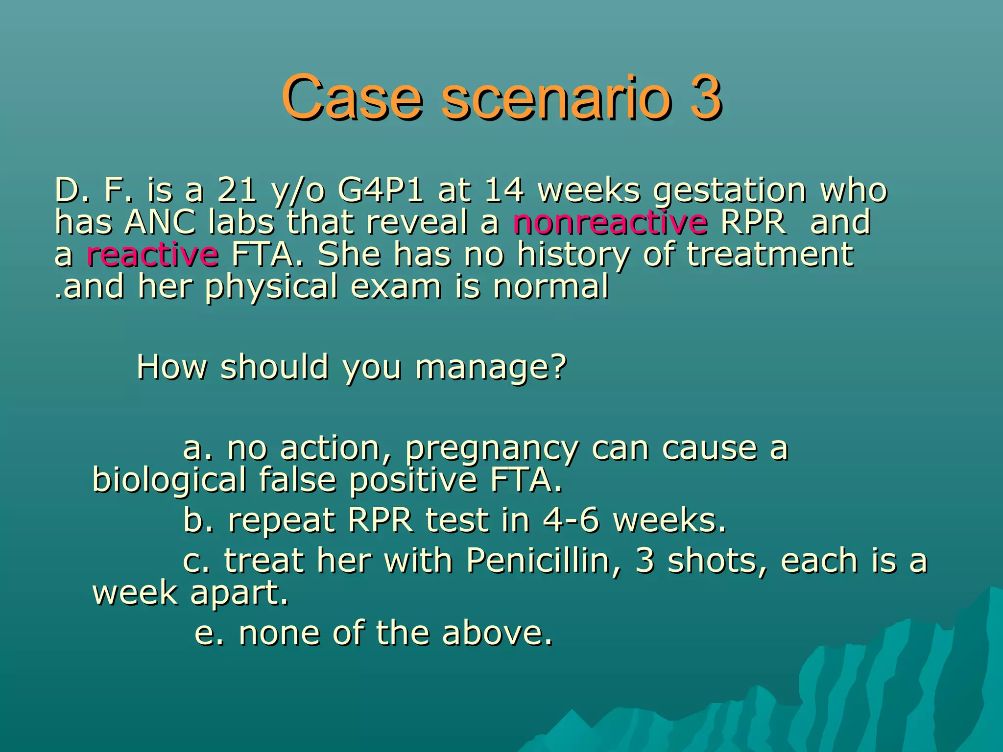 Syphilis in pregnancy-final_version | PPT