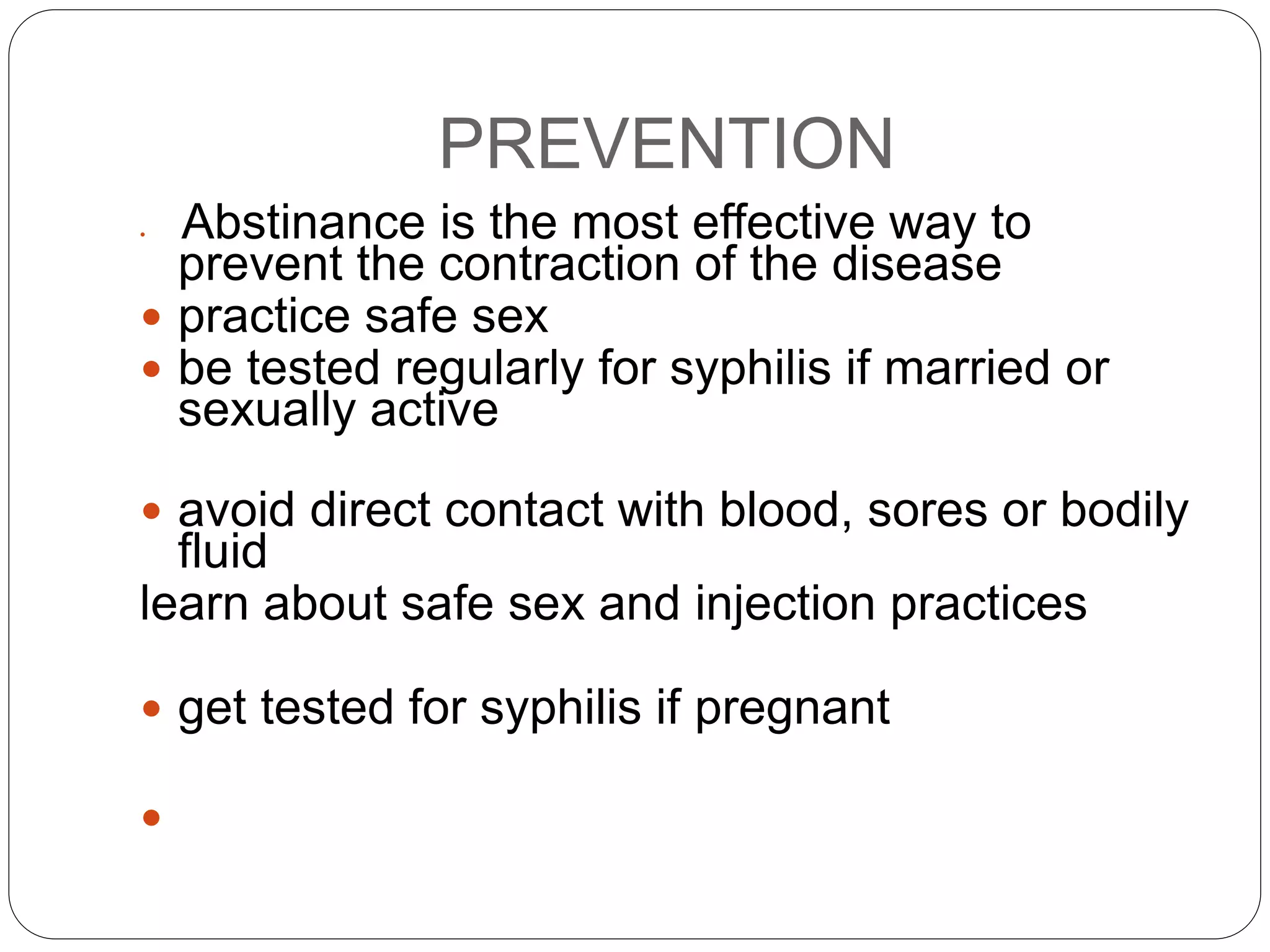 Syphilis | PPTX