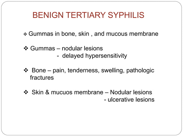 Syphilis | PPTX | Infectious Diseases | Diseases and Conditions