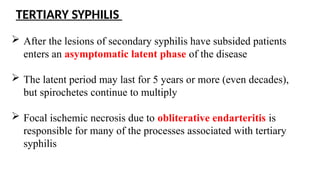 Syphilis complete notes on pathology mode of transmission and etiology ...