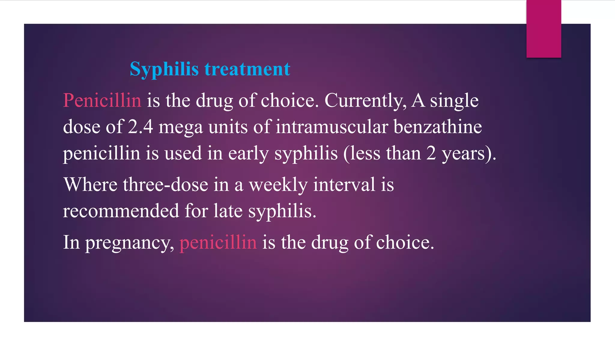 Syphilis Symptoms Cause Stage Treatment Ppt