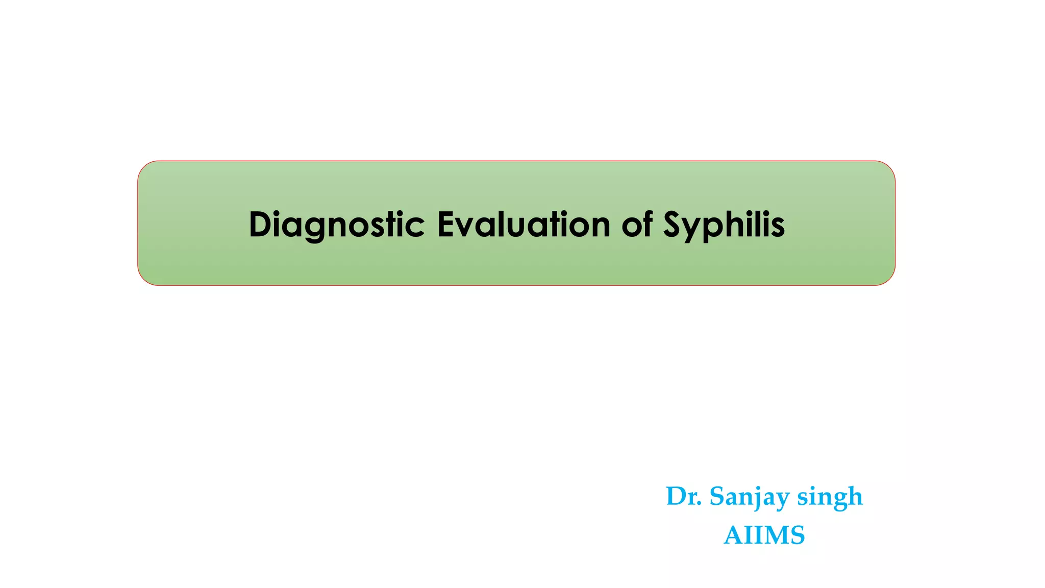 syphilis serology ppt, syphilis, laboratory diagnosis of syphilis, VDRL ...
