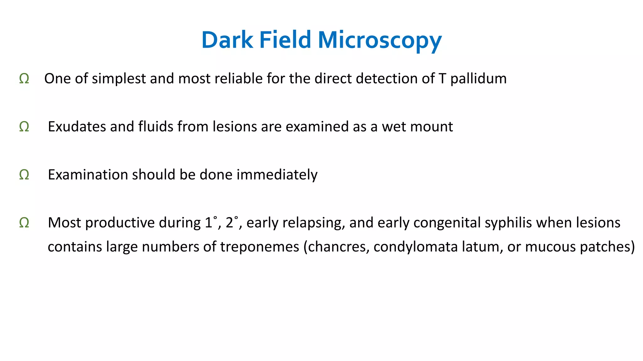 syphilis serology ppt, syphilis, laboratory diagnosis of syphilis, VDRL ...