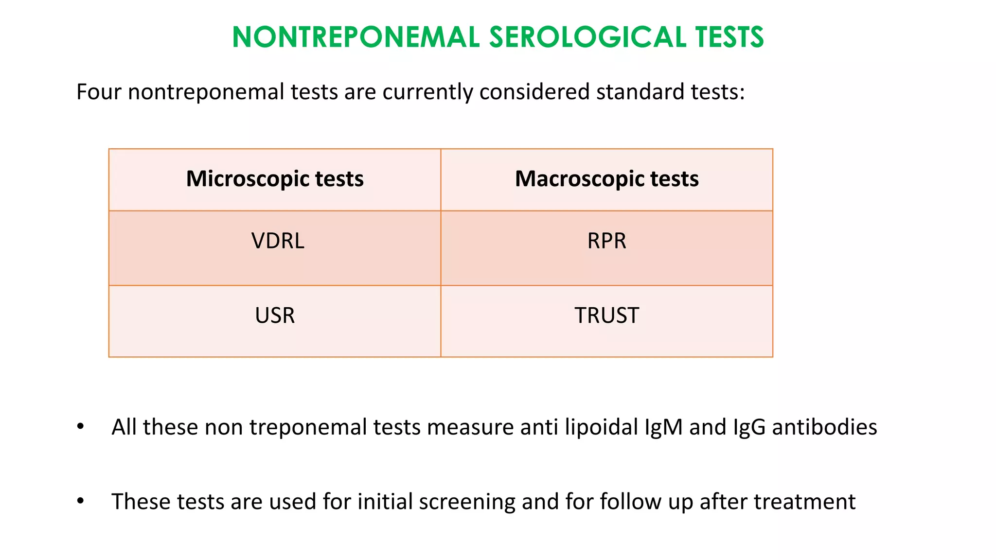 syphilis serology ppt, syphilis, laboratory diagnosis of syphilis, VDRL ...