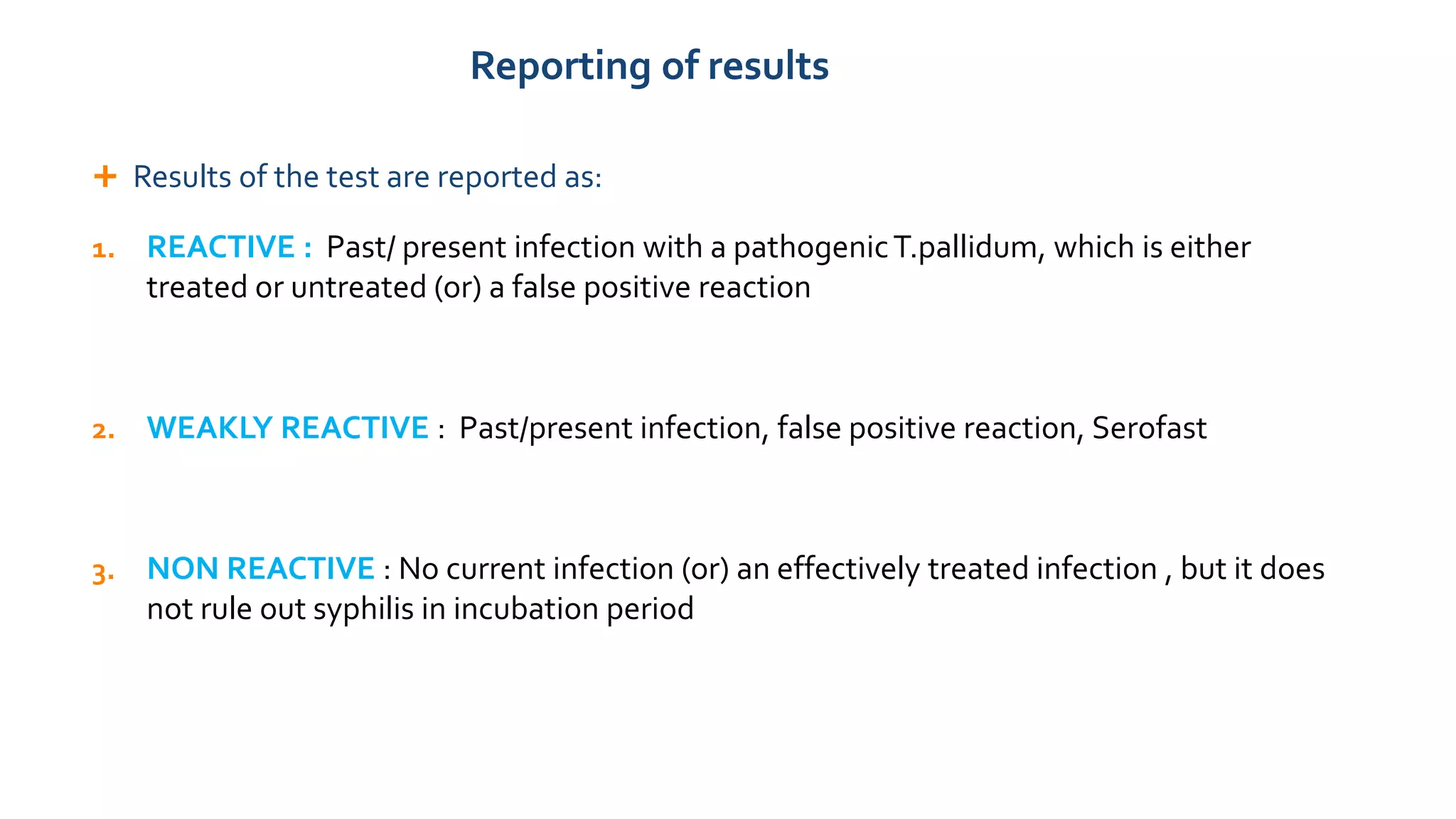 syphilis serology ppt, syphilis, laboratory diagnosis of syphilis, VDRL ...