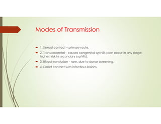syphilis ppt.pdf by Himanshi 2nd yr BAMS | PDF