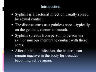 Syphilis ppt - .pptx