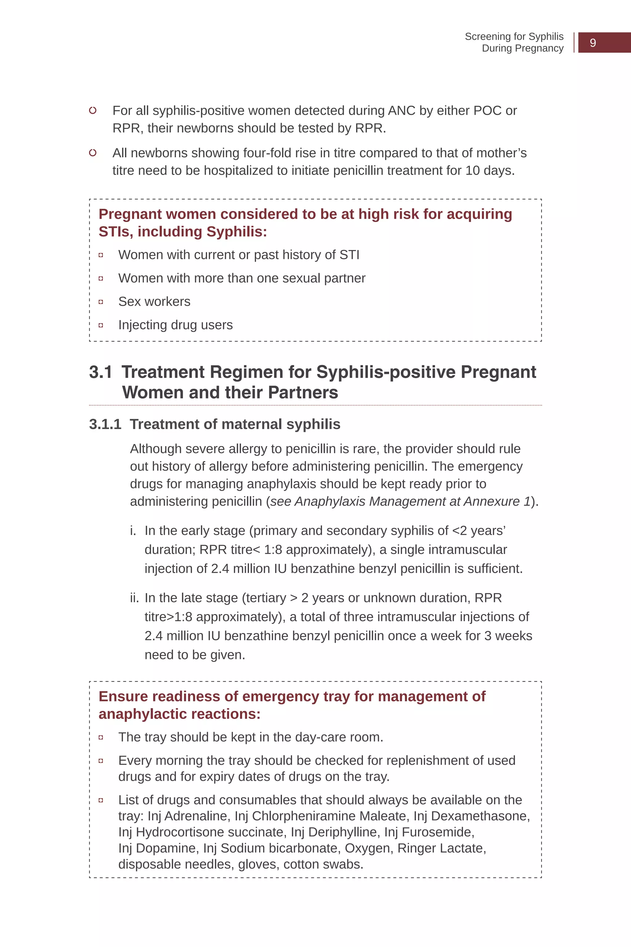 Syphilis screening in pw 5th jan | PDF