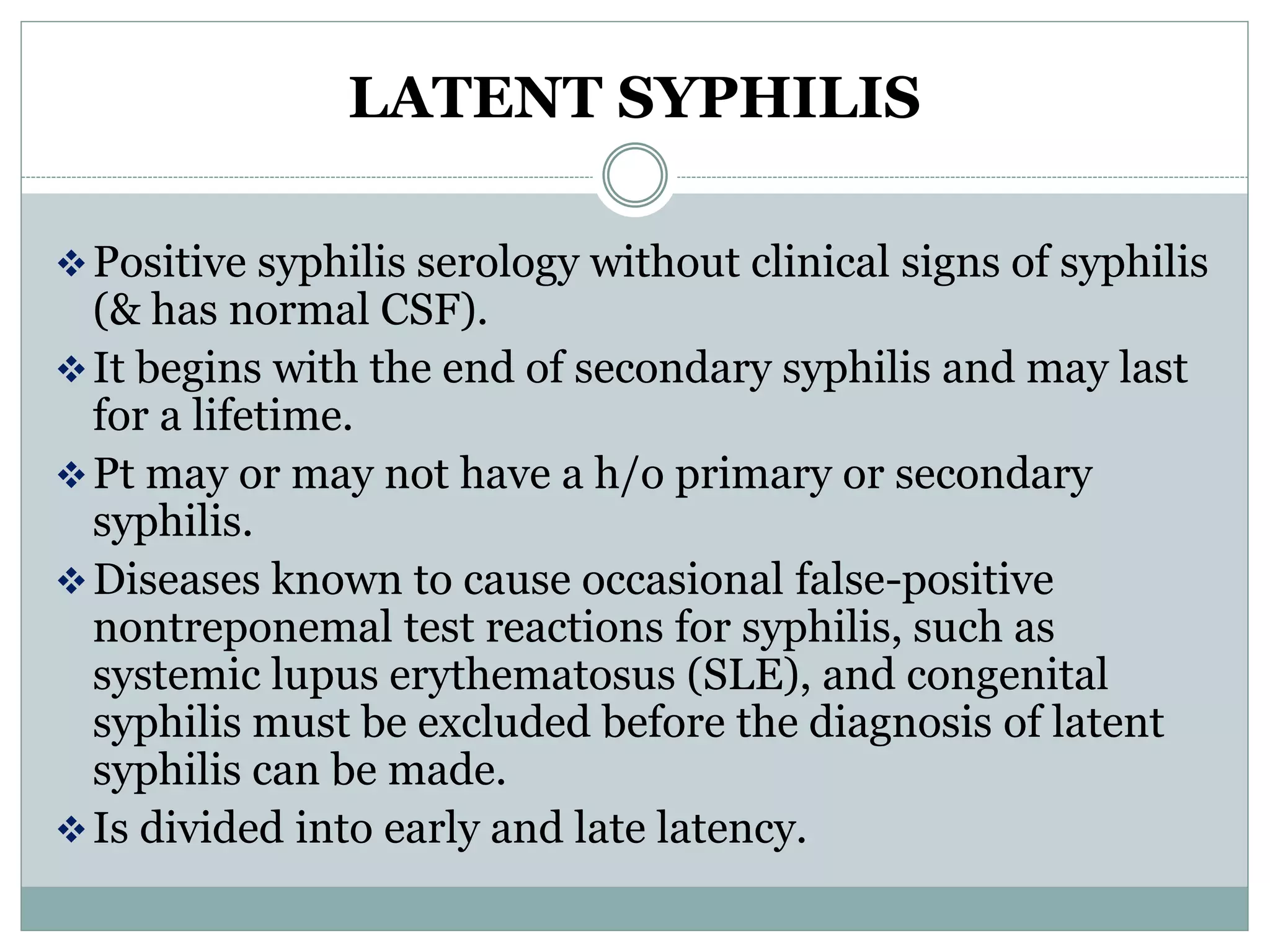Syphilis | PPTX