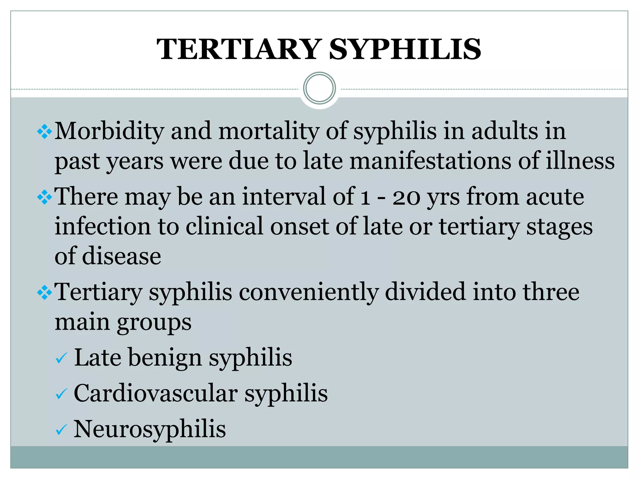 Syphilis | PPTX