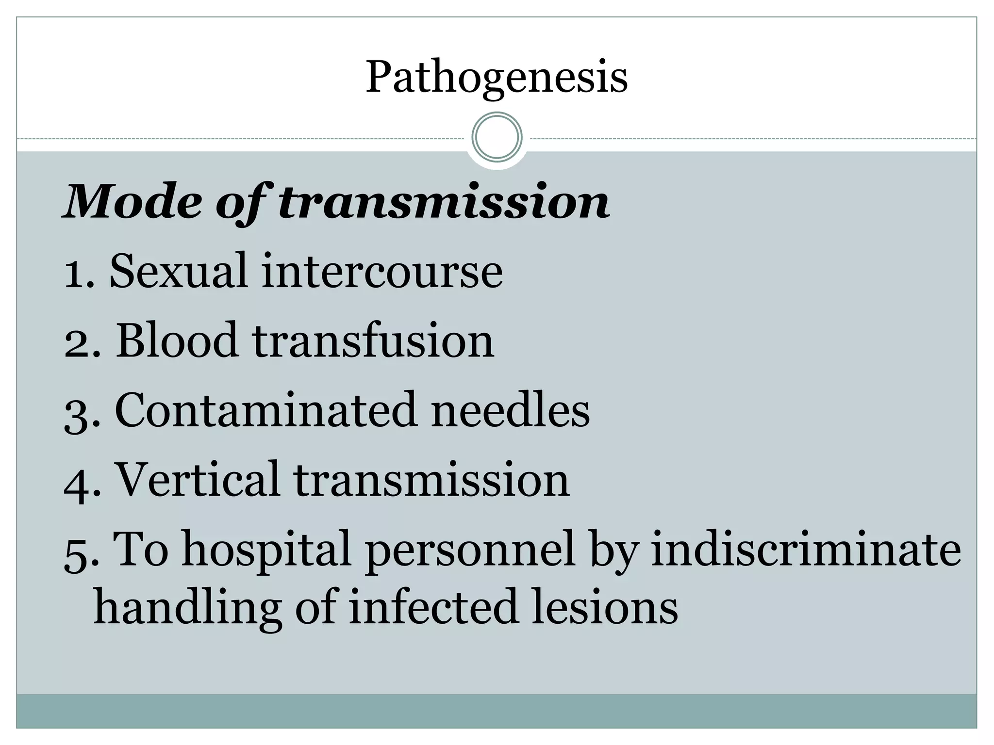Syphilis | PPTX