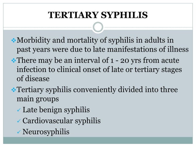 Syphilis | PPT