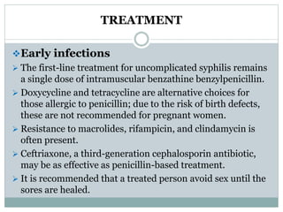 Syphilis | PPTX