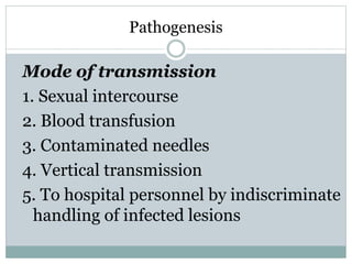 Syphilis | PPTX