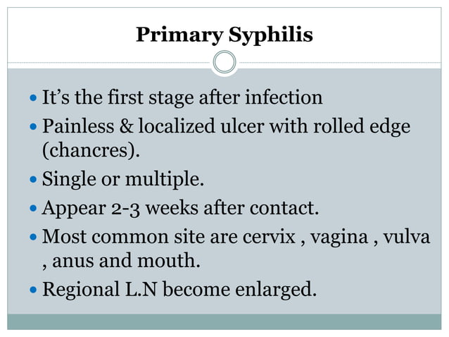 Syphilis | PPT