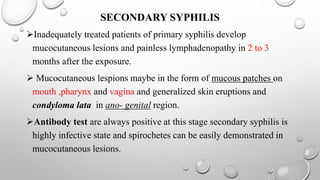 Syphilis | PPTX