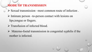 Syphilis | PPTX