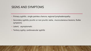 Syphilis special | PPT
