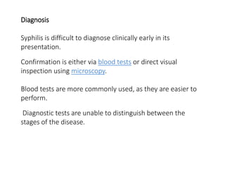 Syphilis | PPTX