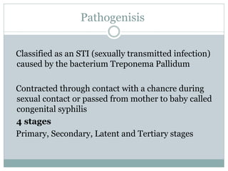 Syphilis VIKRAM SINGH (Group 611)$ | PPT