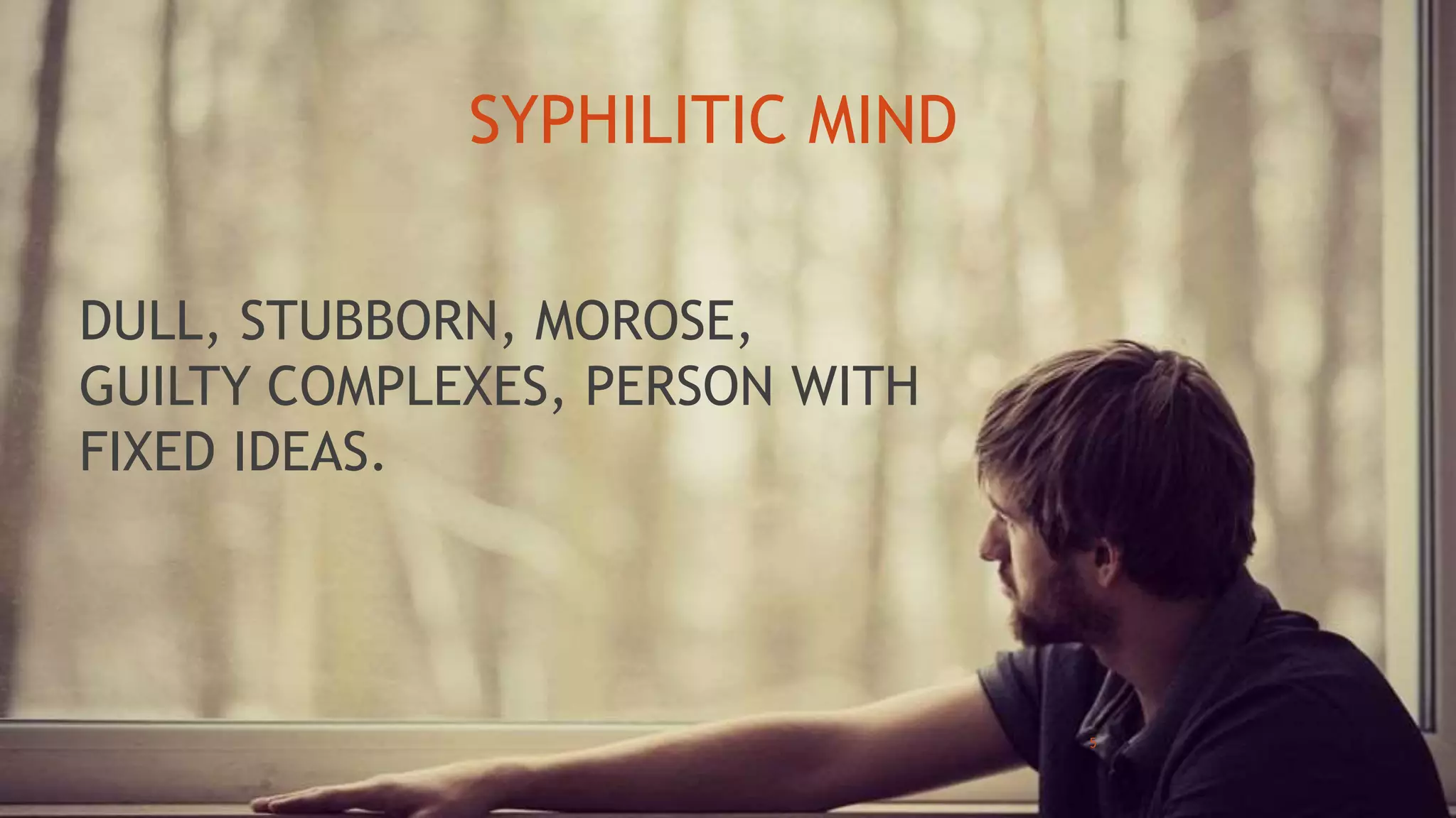 mental nature of miasm - syphilis | PPTX | Mental Health | Diseases and ...