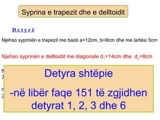 Syprina e trapezit dhe e delltoidit | PPT