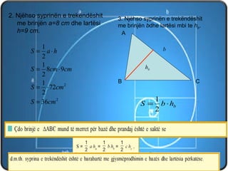 Syprina e trekëndëshit | PPT
