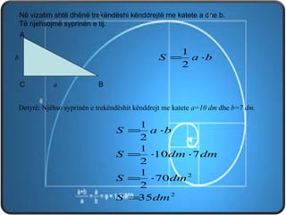Syprina e trekëndëshit | PPT