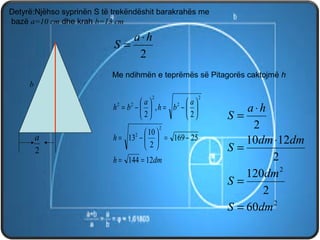 Syprina e trekëndëshit | PPT