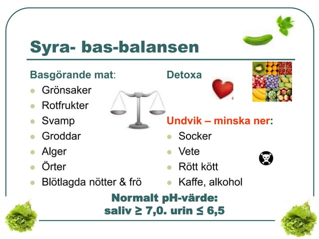 Syra- bas-balansen | PPT