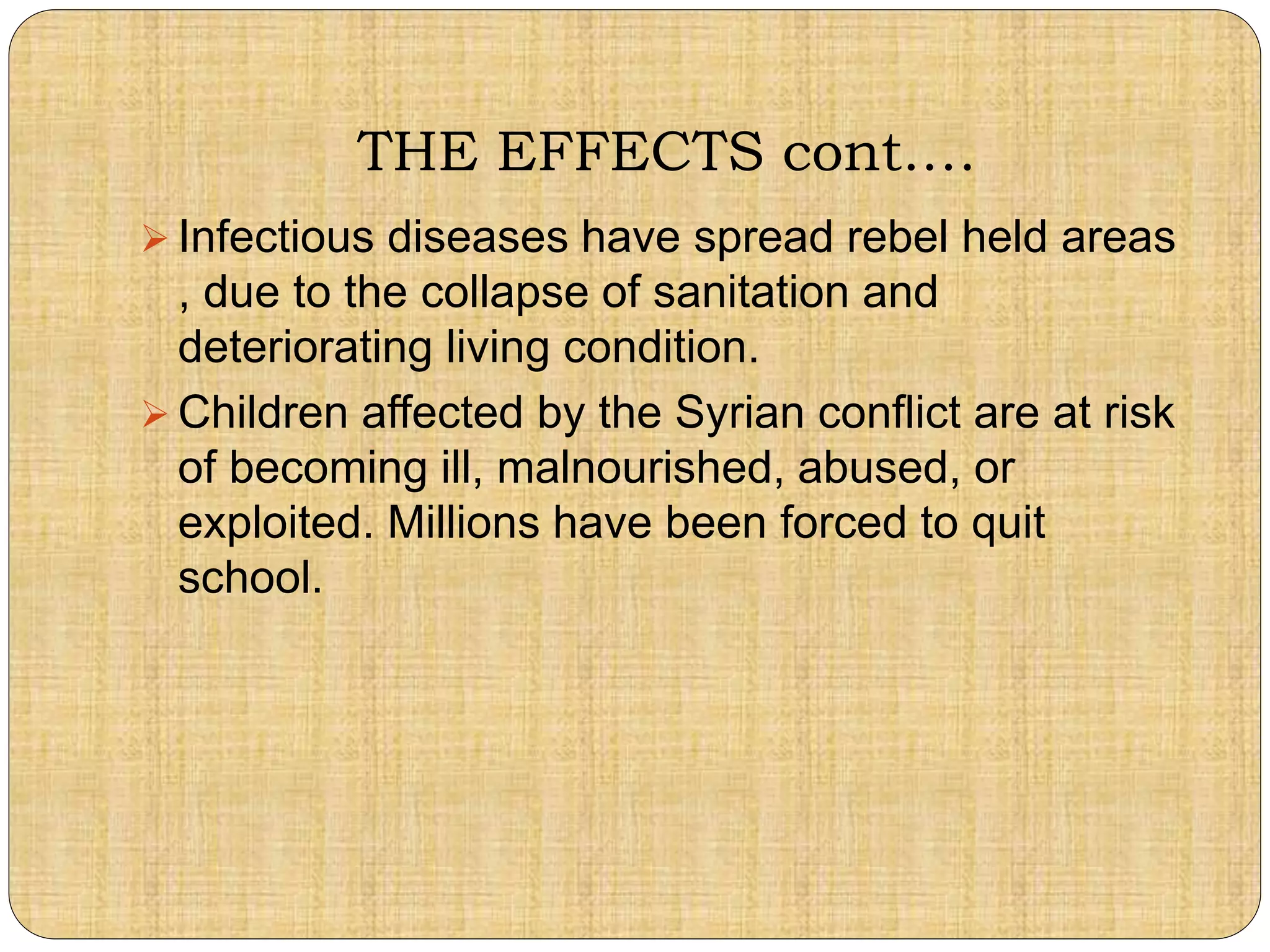 Syrian civil war | PPTX