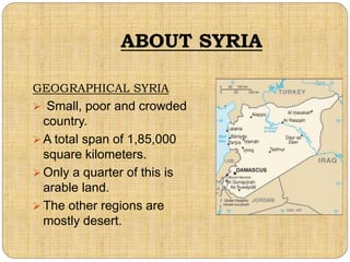 Syrian civil war | PPTX