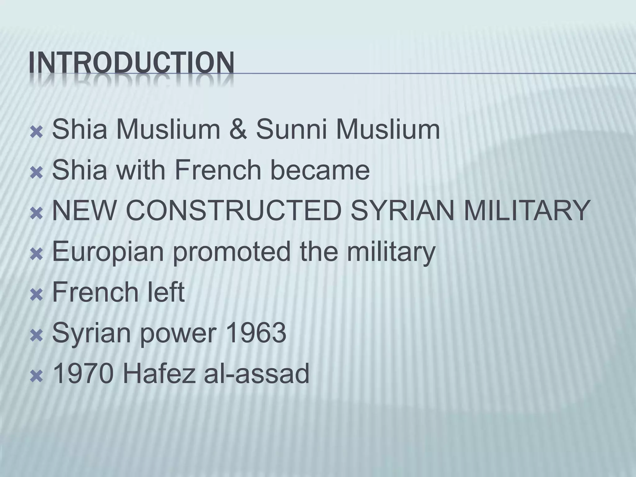 Syria 2011 to 2015 | PPTX