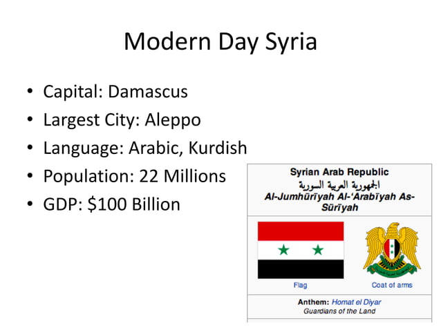 Syria in bible prophecies | PPTX