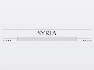 Syria media | PPT