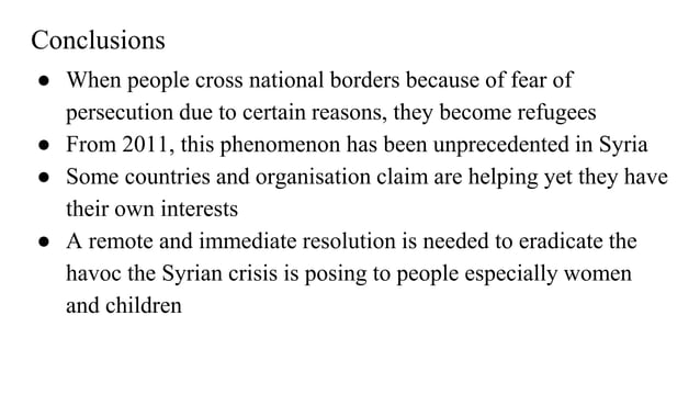 Syrian refugee crisis globally:Presentation.pptx
