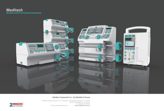 Syringe pump catalogue from Meditech -medical manufacturer | PPT