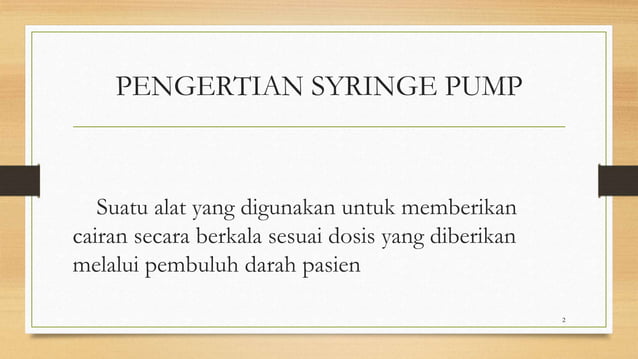 Syringe pump stc 527 - ) - | PPT