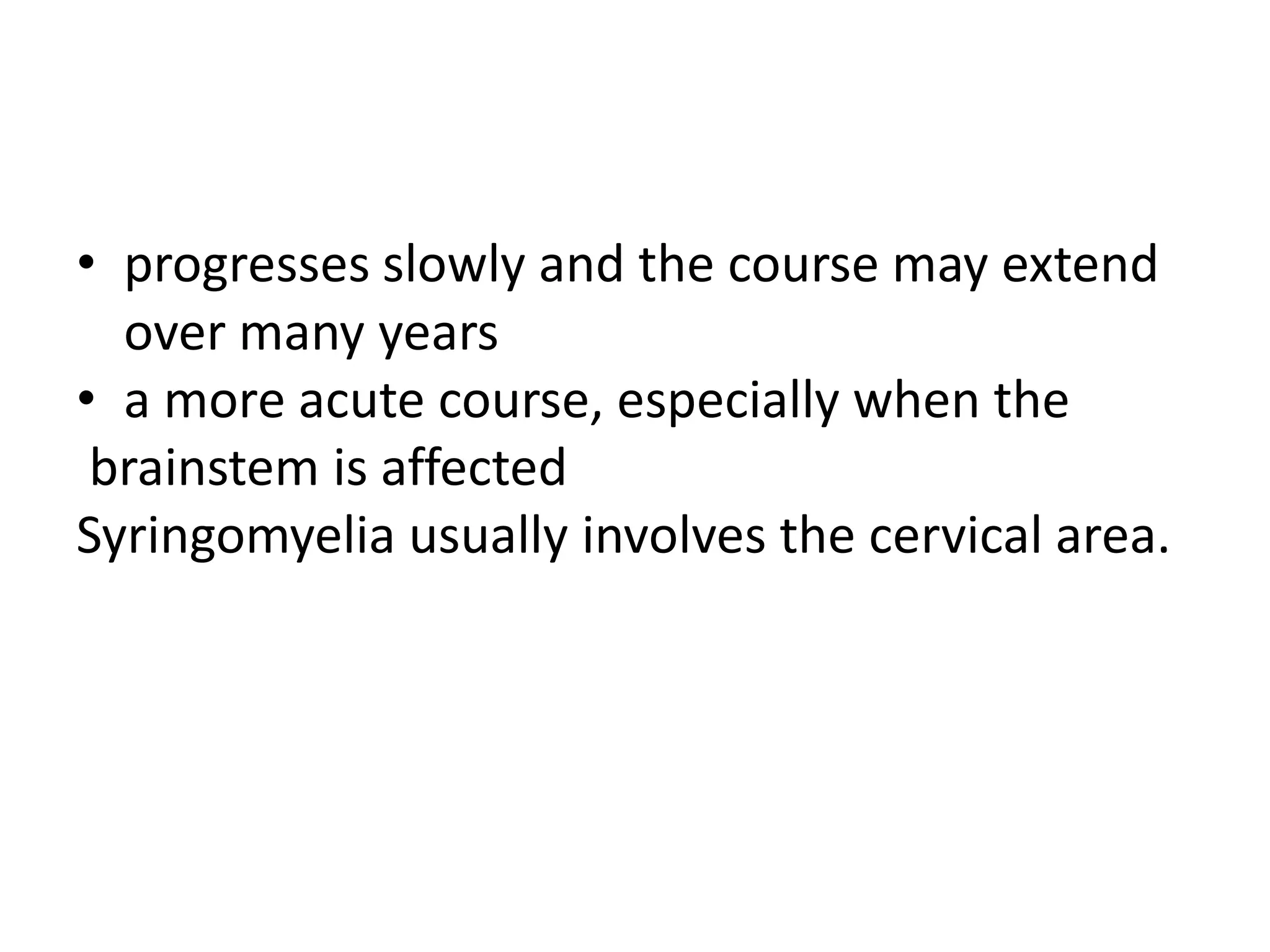 Syringomyelia | PPT