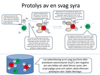 Syror och baser grunder | PPTX