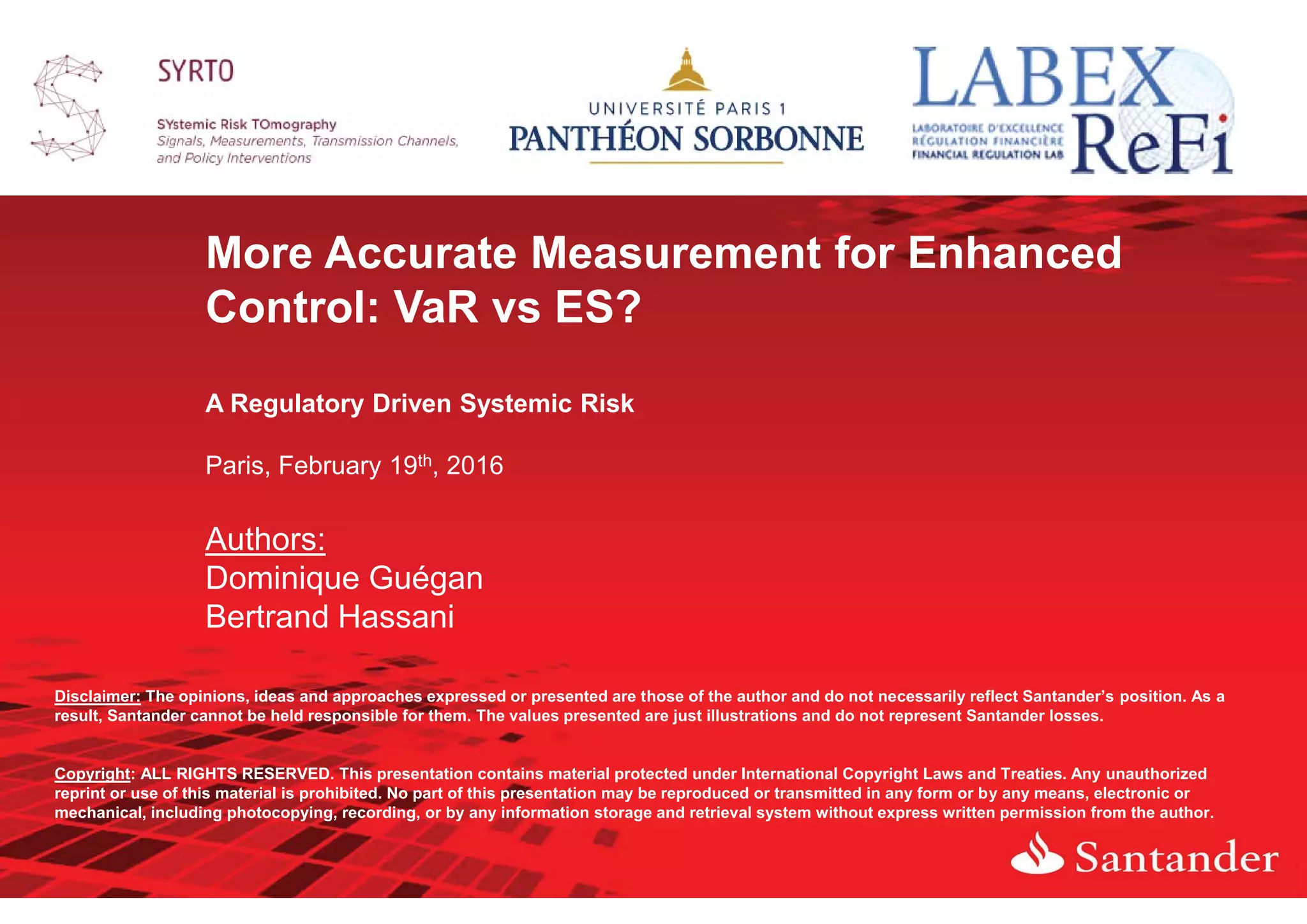 Regulation: More accurate measurements for control enhancements | PPT
