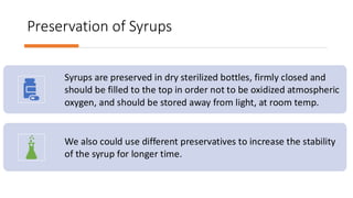 Syrup. For pharmacy students , what is syrup.... | PDF