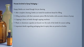 Pharmaceutical Syrup | PPTX