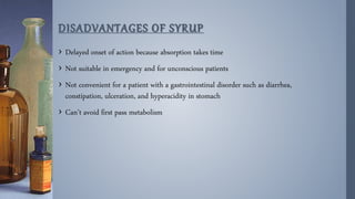 Pharmaceutical Syrup | PPTX