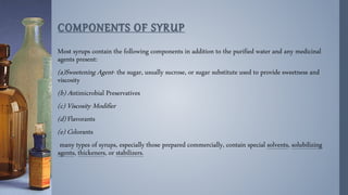 Pharmaceutical Syrup | PPTX