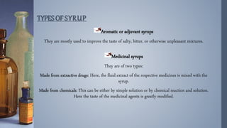 Pharmaceutical Syrup | PPT