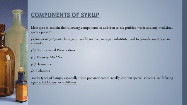 Pharmaceutical Syrup
