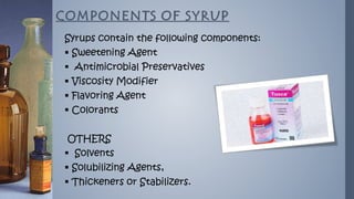 Presentation on pharmaceutical syrup........ | PPTX